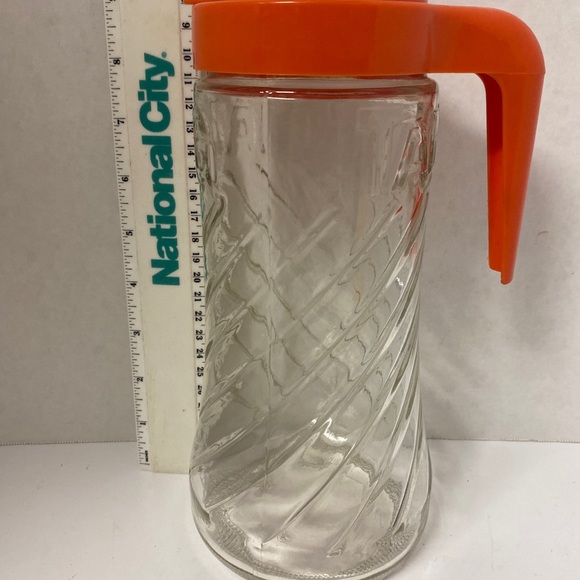Kitchen | Vintage 197s Glass Tang Pitcher With Flip Top | Poshmark